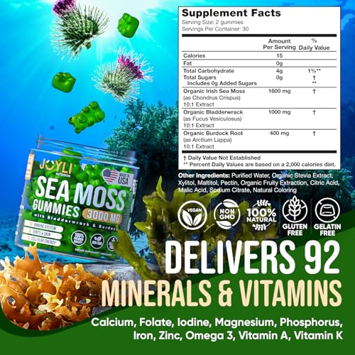Irish sea moss for immune support