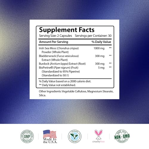 Irish sea moss for natural energy