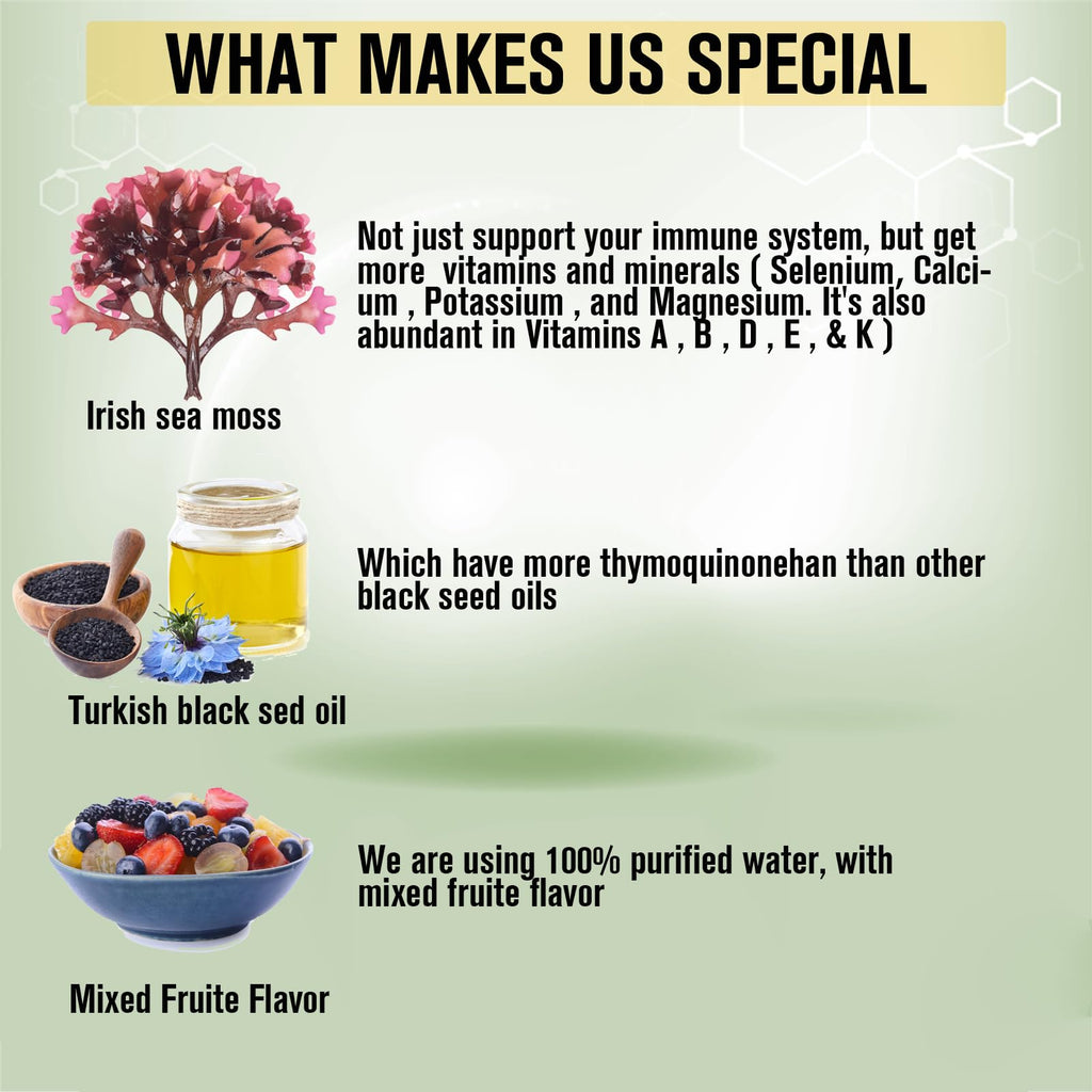 Irish Sea Moss for overall health