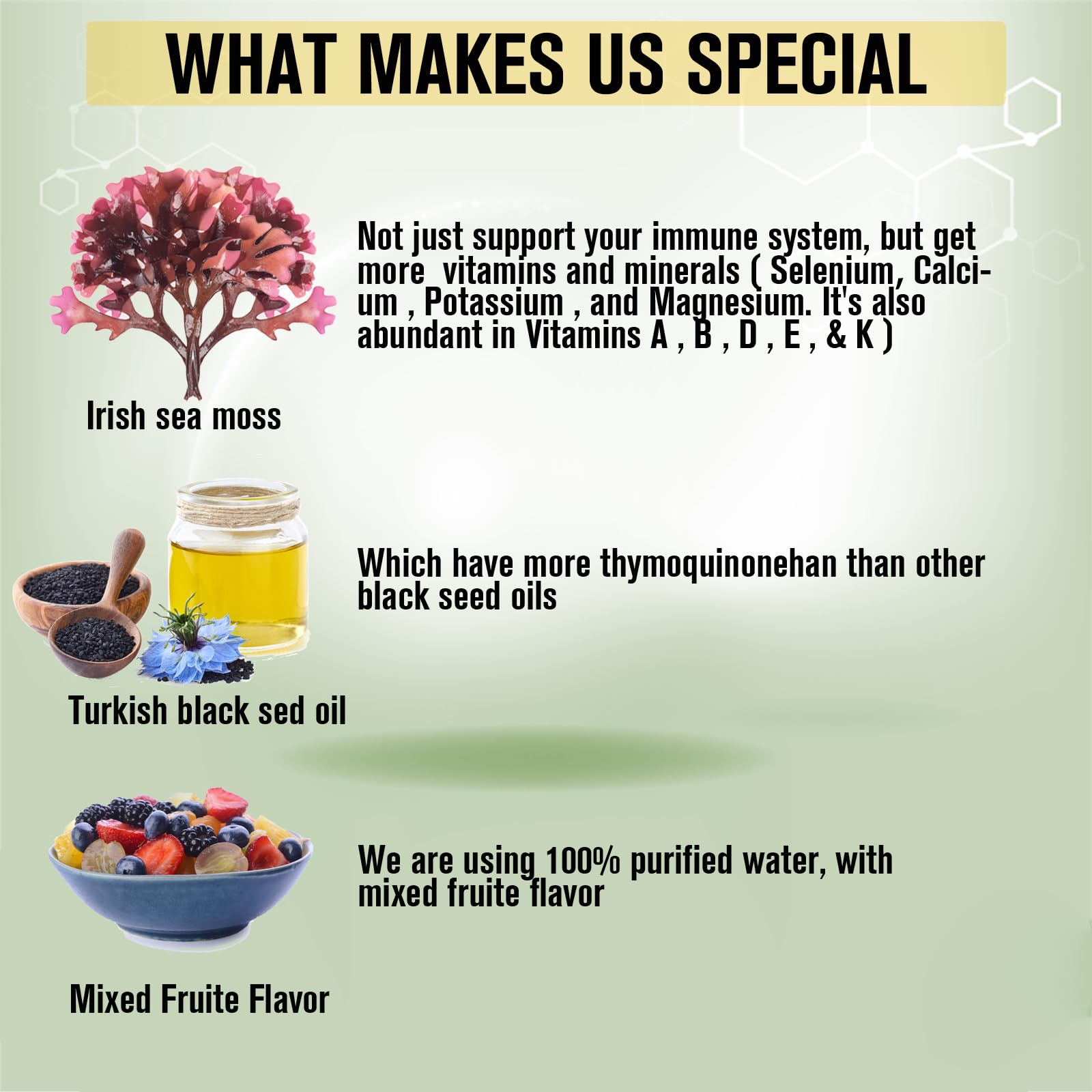 Irish Sea Moss for overall health