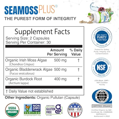 Irish sea moss for overall wellness