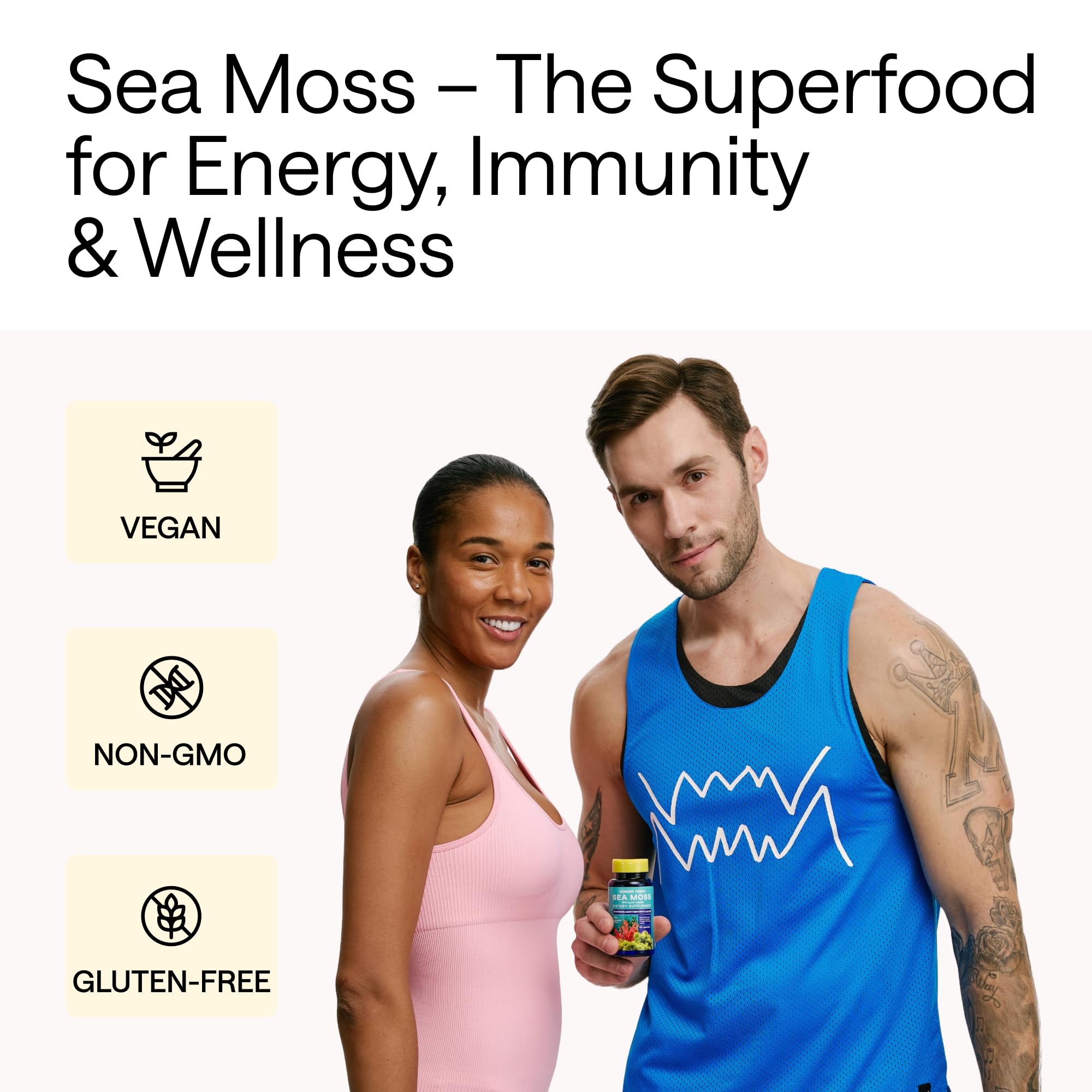 Irish sea moss for overall wellness