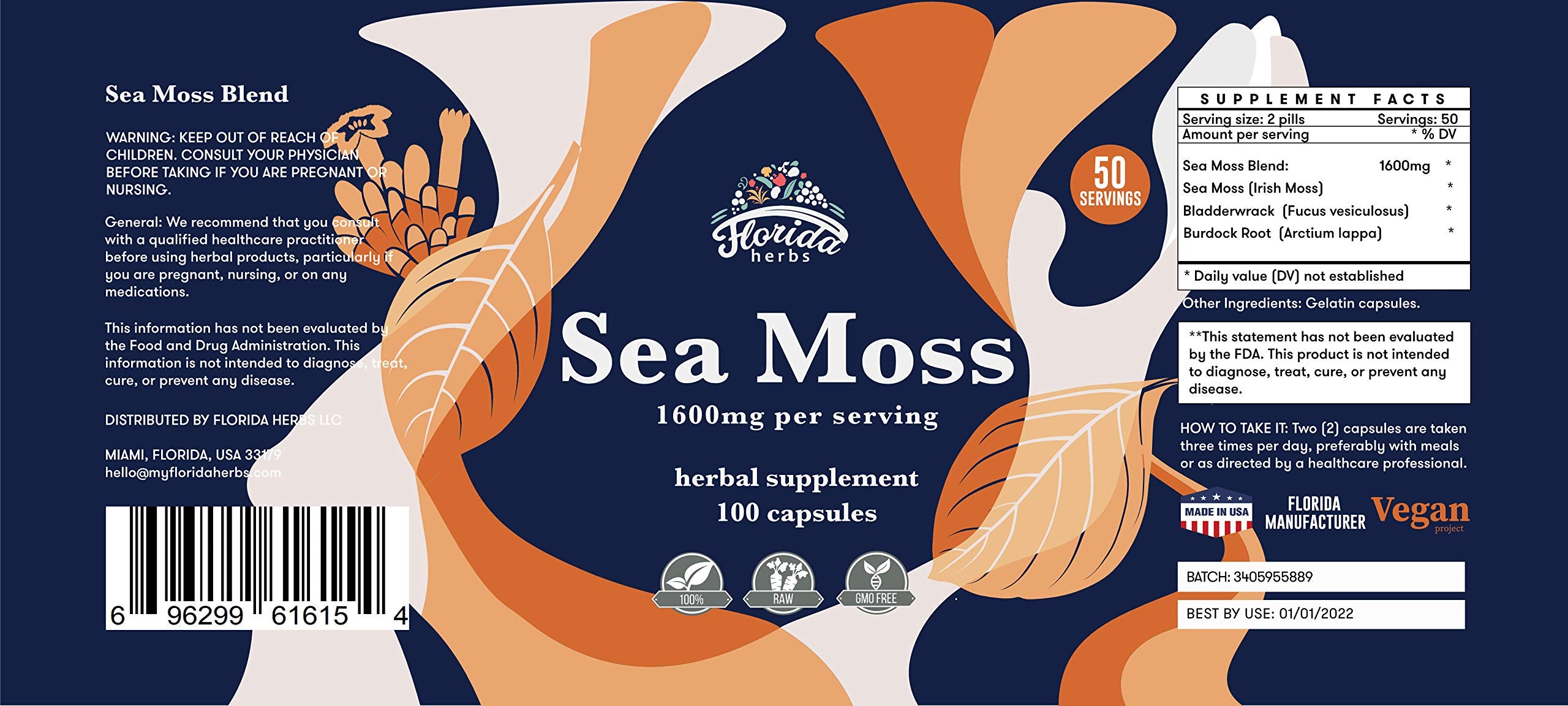 Irish Sea Moss for overall wellness