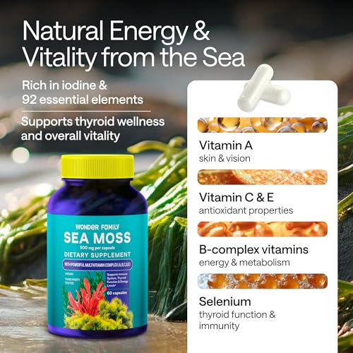 Irish sea moss for skin health
