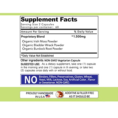 Irish sea moss for thyroid health
