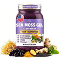 Irish sea moss gel elderberry flavor
