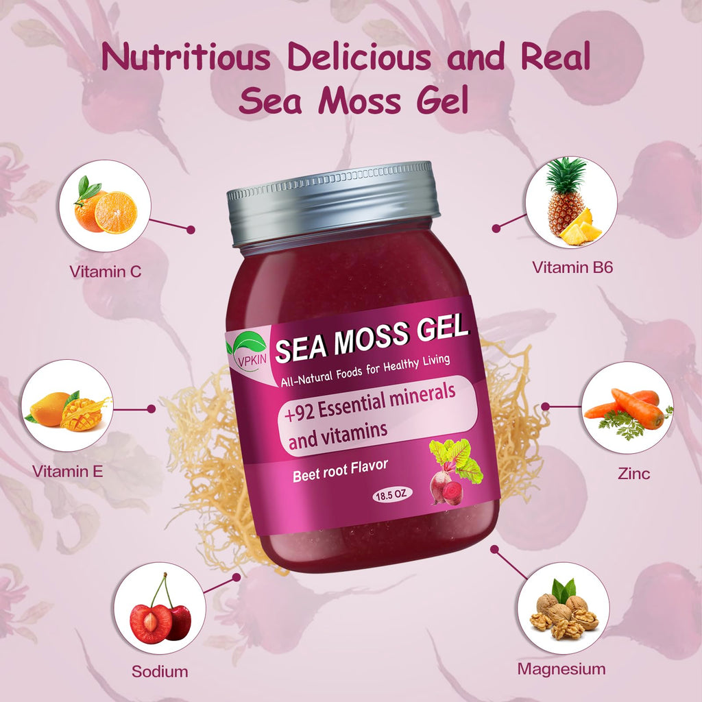 Irish sea moss gel for skin care