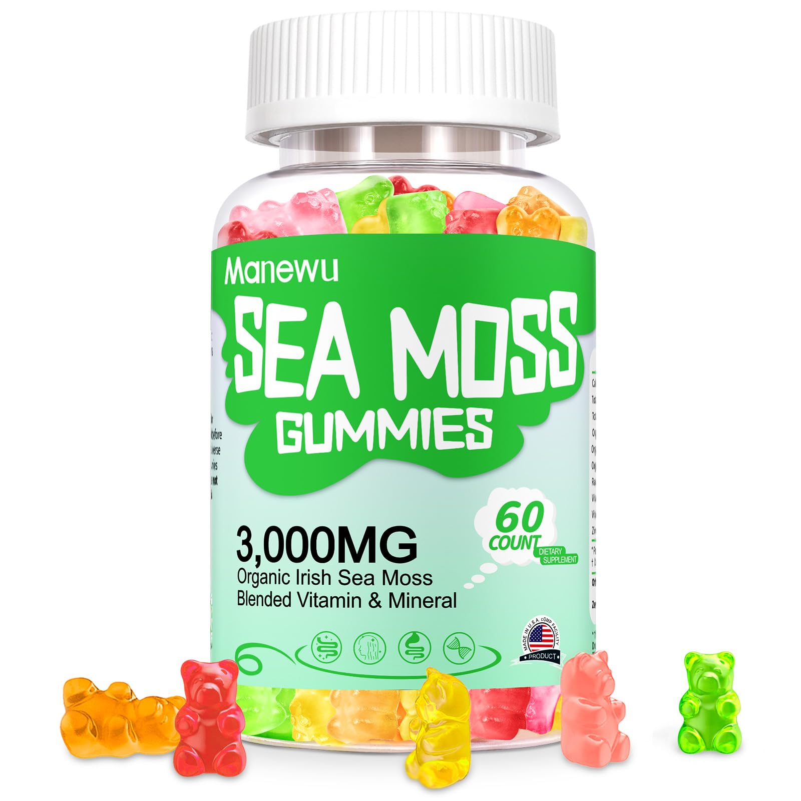 Irish Sea Moss gummies for energy