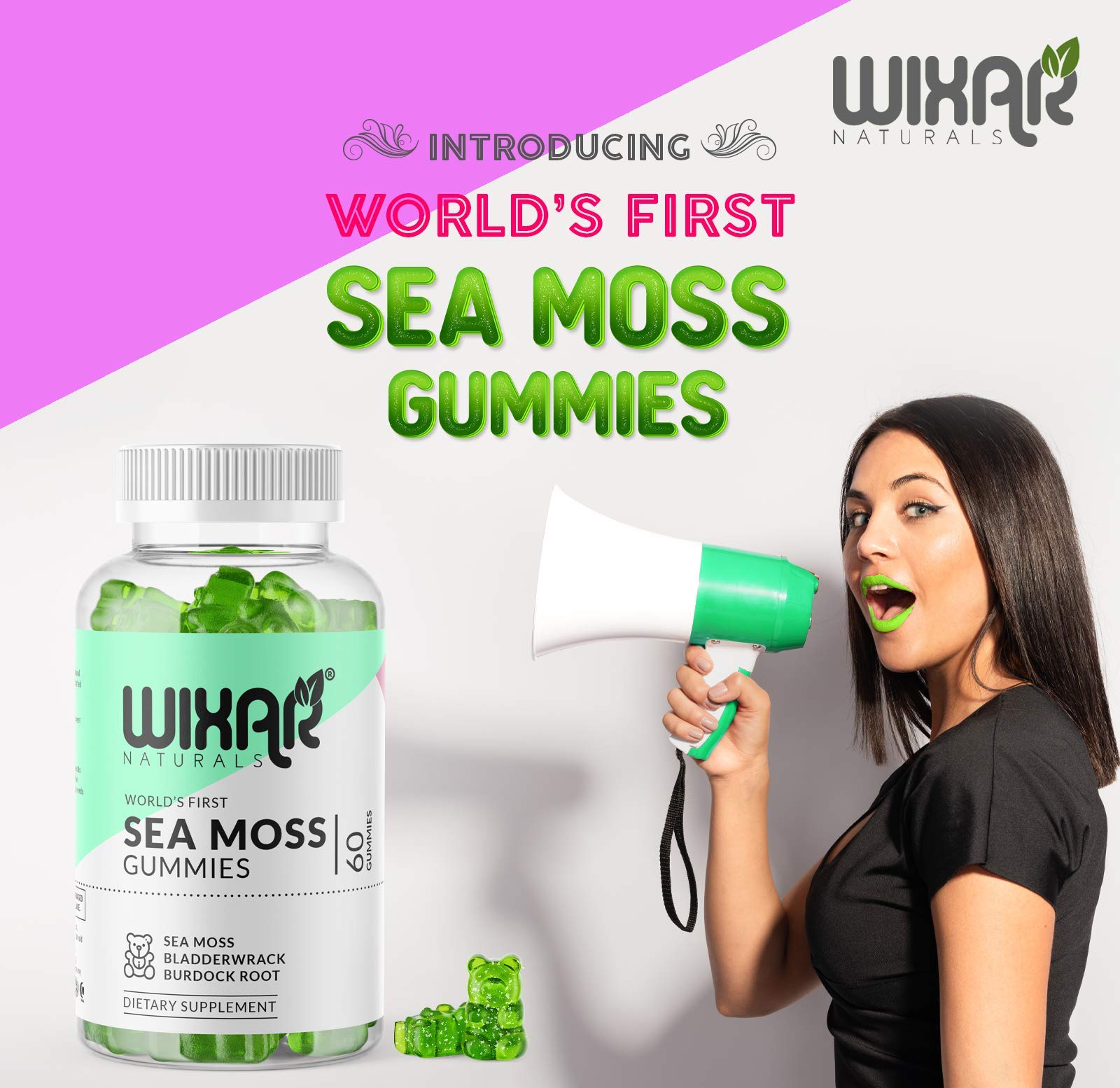 Irish sea moss gummies for gut health