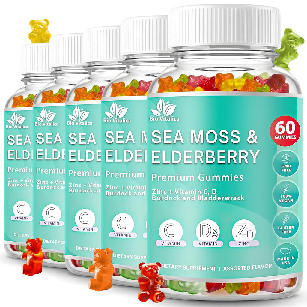 Irish Sea Moss Gummies for immune health