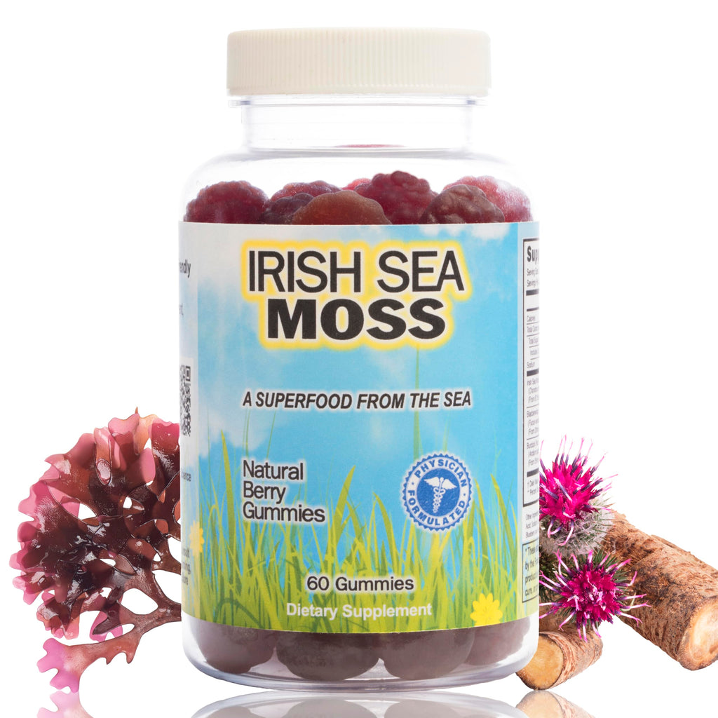 Irish Sea Moss gummies for wellness