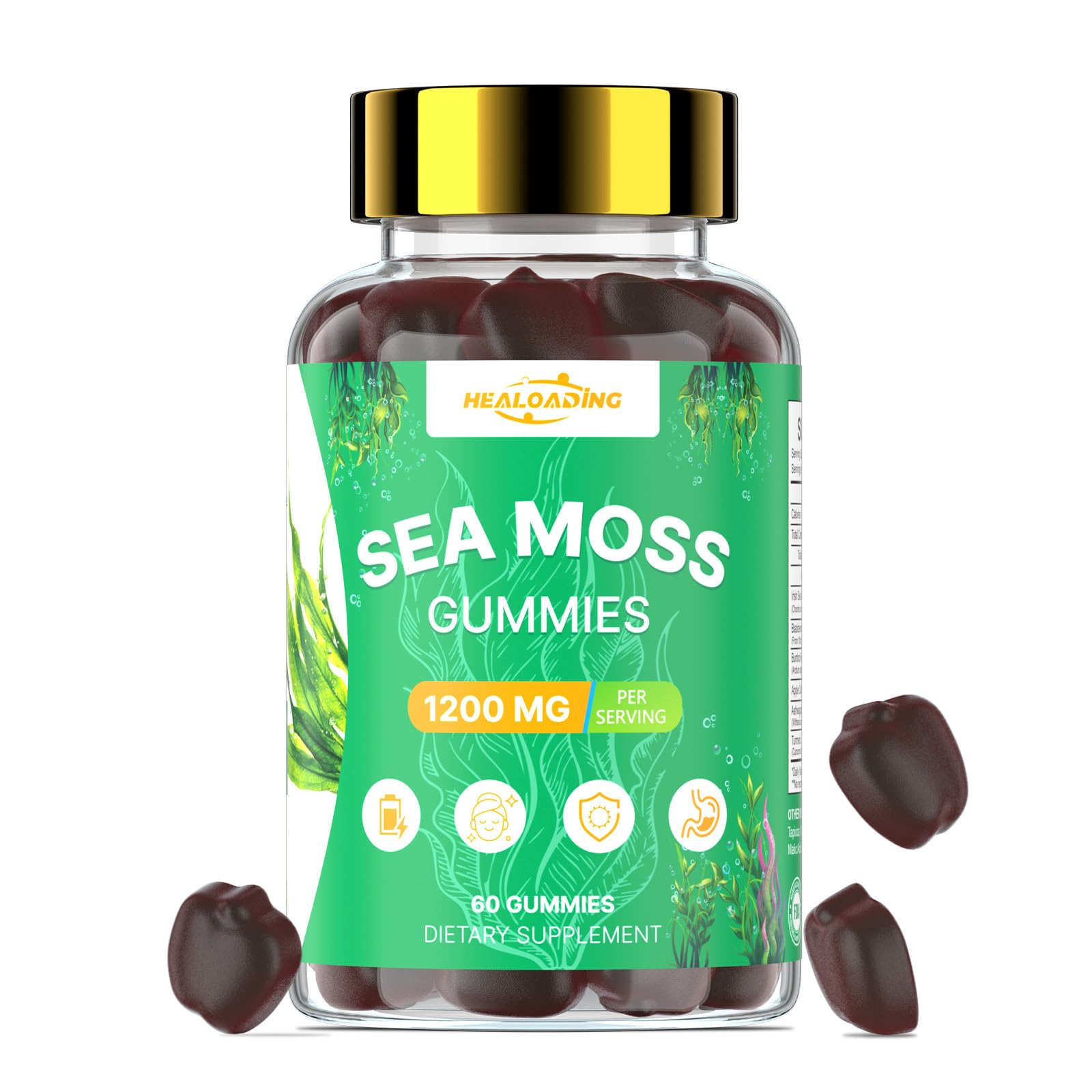Irish Sea Moss Gummies for wellness
