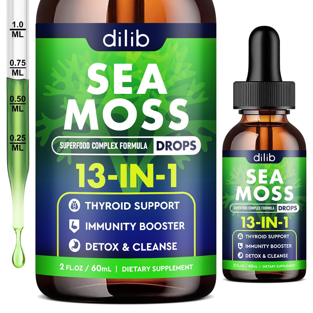 Irish Sea Moss liquid drops for wellness