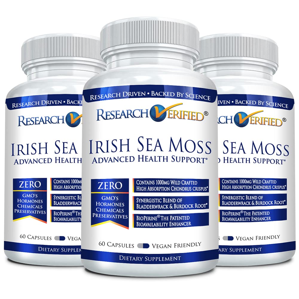 Irish sea moss supplement for immunity