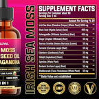 Irish sea moss with black seed oil