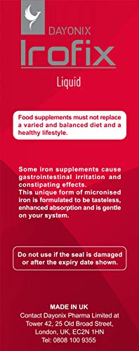Irofix syrup enhances overall vitality