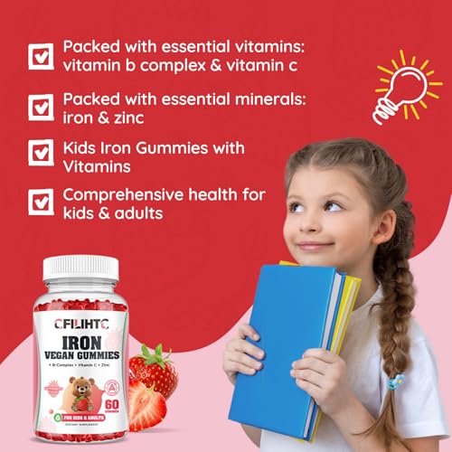 iron and B complex for vitality