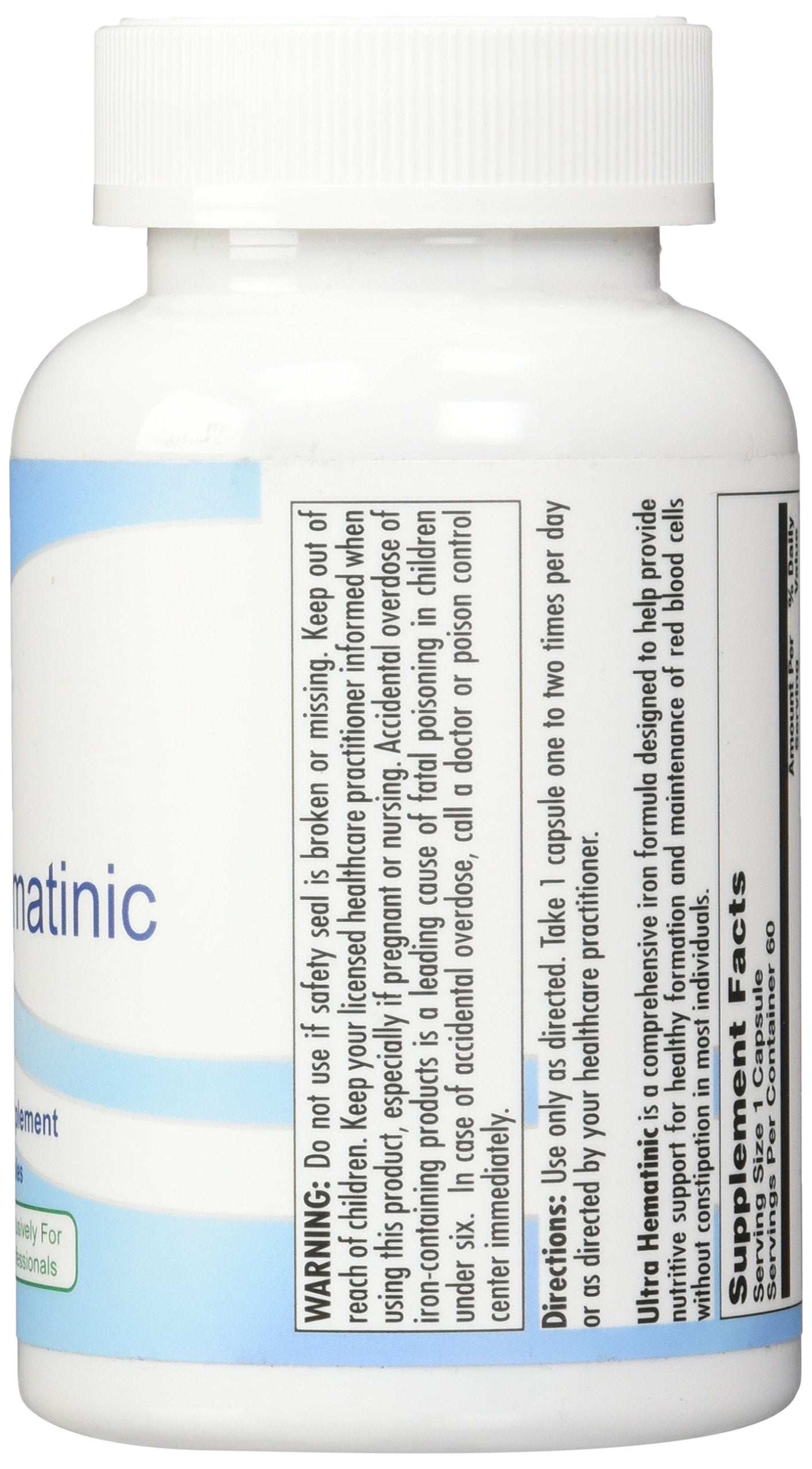 Iron and B vitamins for RBC support