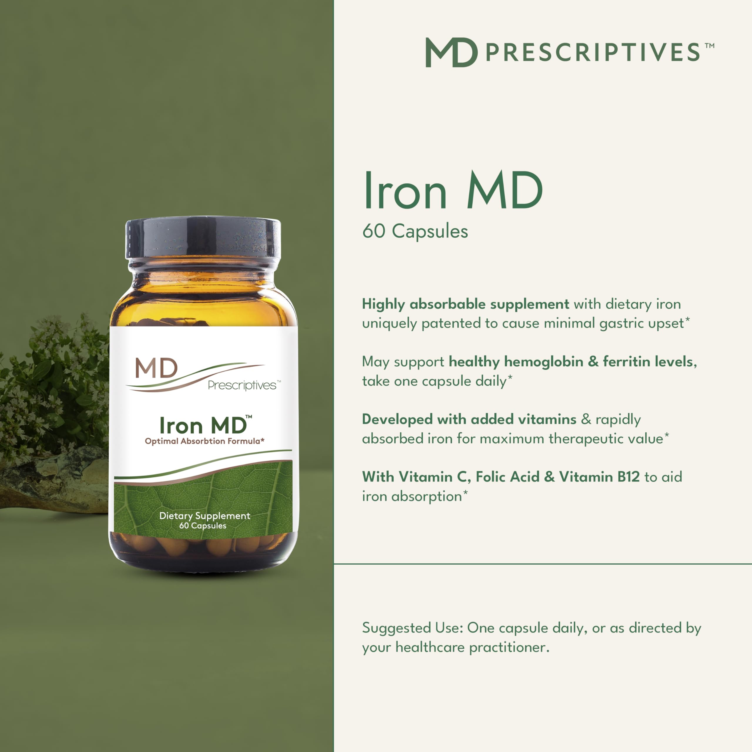 iron and B12 for vitality