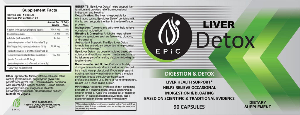 iron and calcium liver support