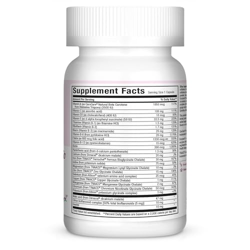 Iron and folate prenatal vitamins capsules