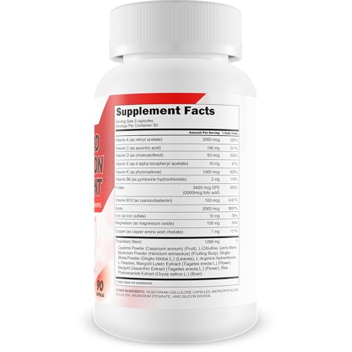 Iron and magnesium multivitamin for energy