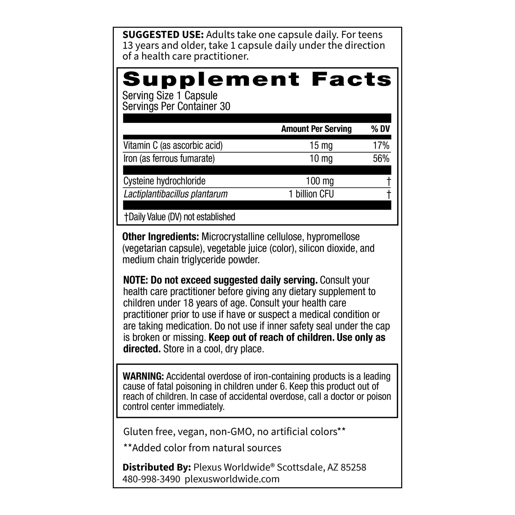 iron and mineral blend for optimal health
