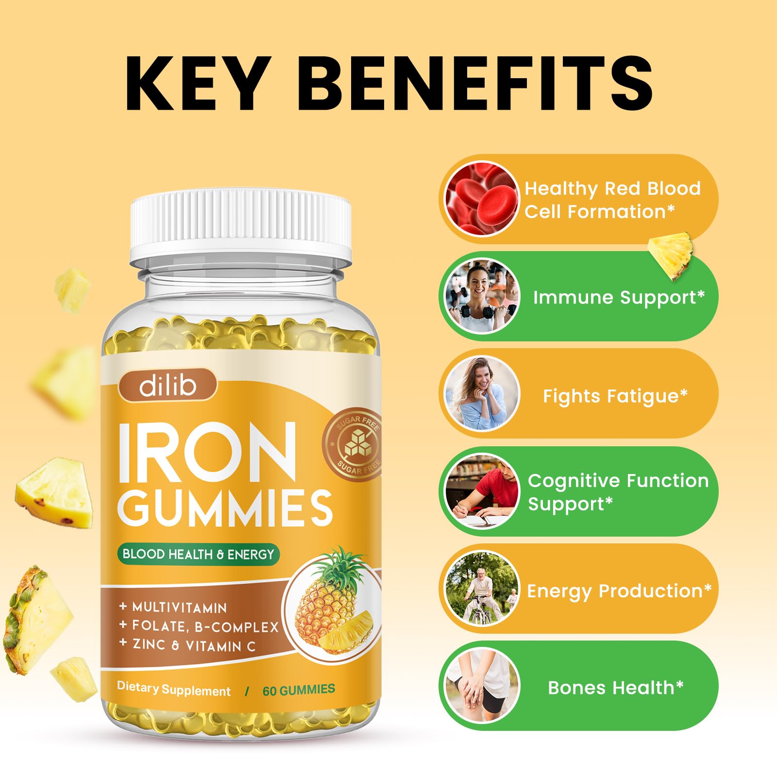 iron and vitamin B complex
