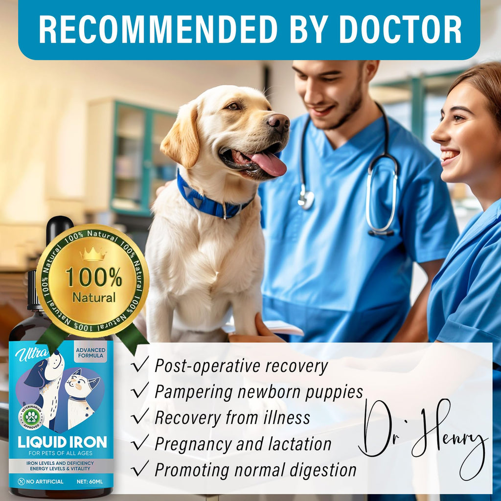 iron and vitamins for furry friends