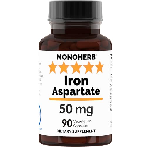 Iron Aspartate vegetarian capsules for energy
