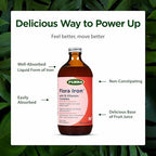 iron B-vitamin complex in glass bottle