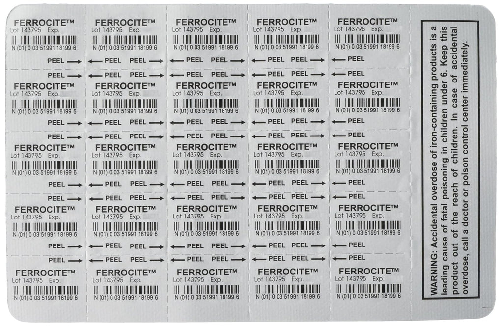 Iron bisglycinate 324 mg tablets