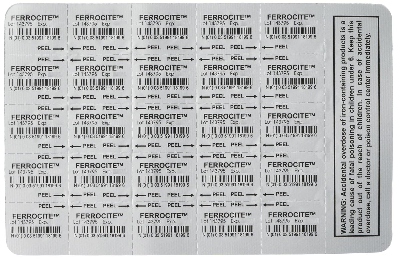 Iron bisglycinate 324 mg tablets