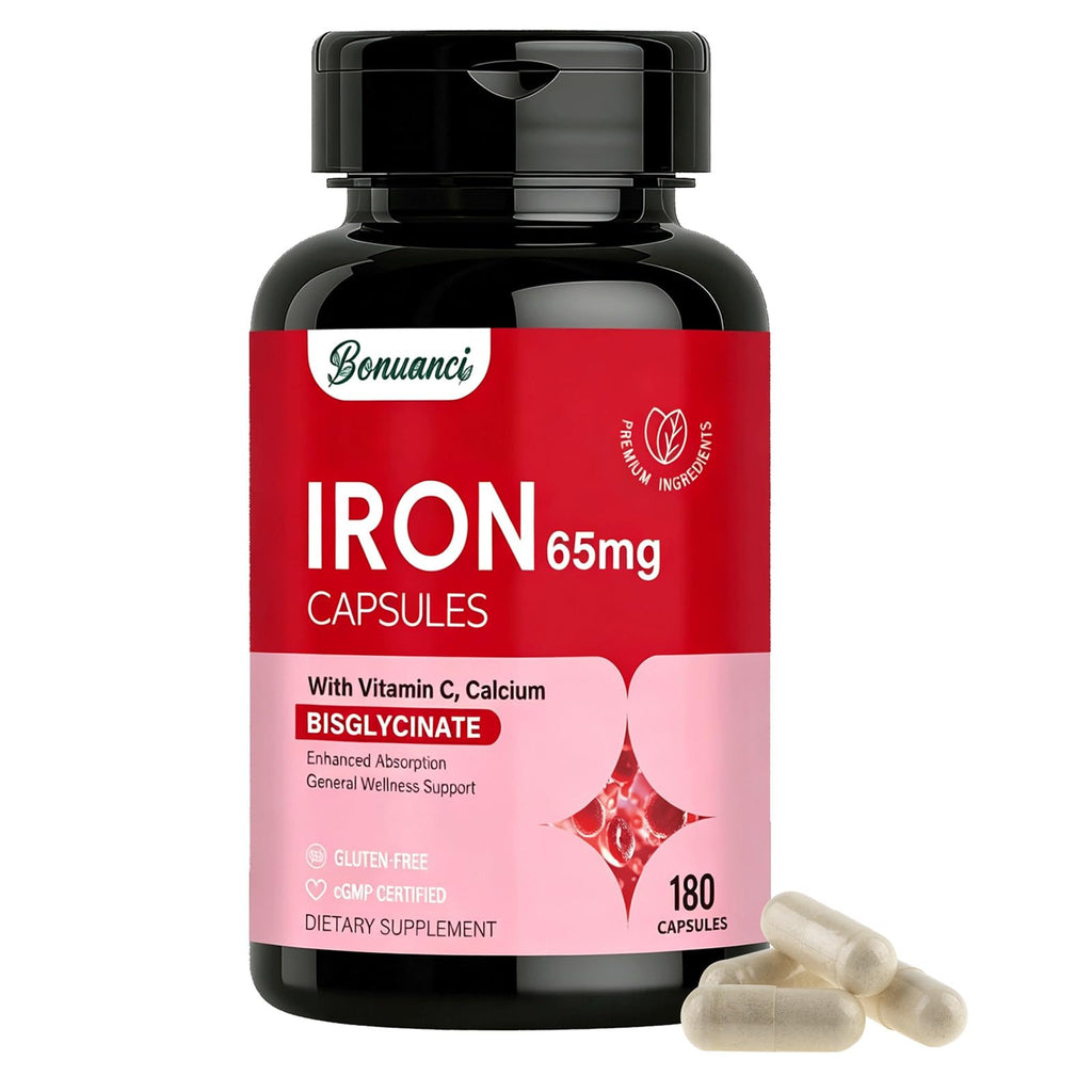 Iron Bisglycinate 65 mg capsules