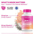 Iron bisglycinate capsules for energy