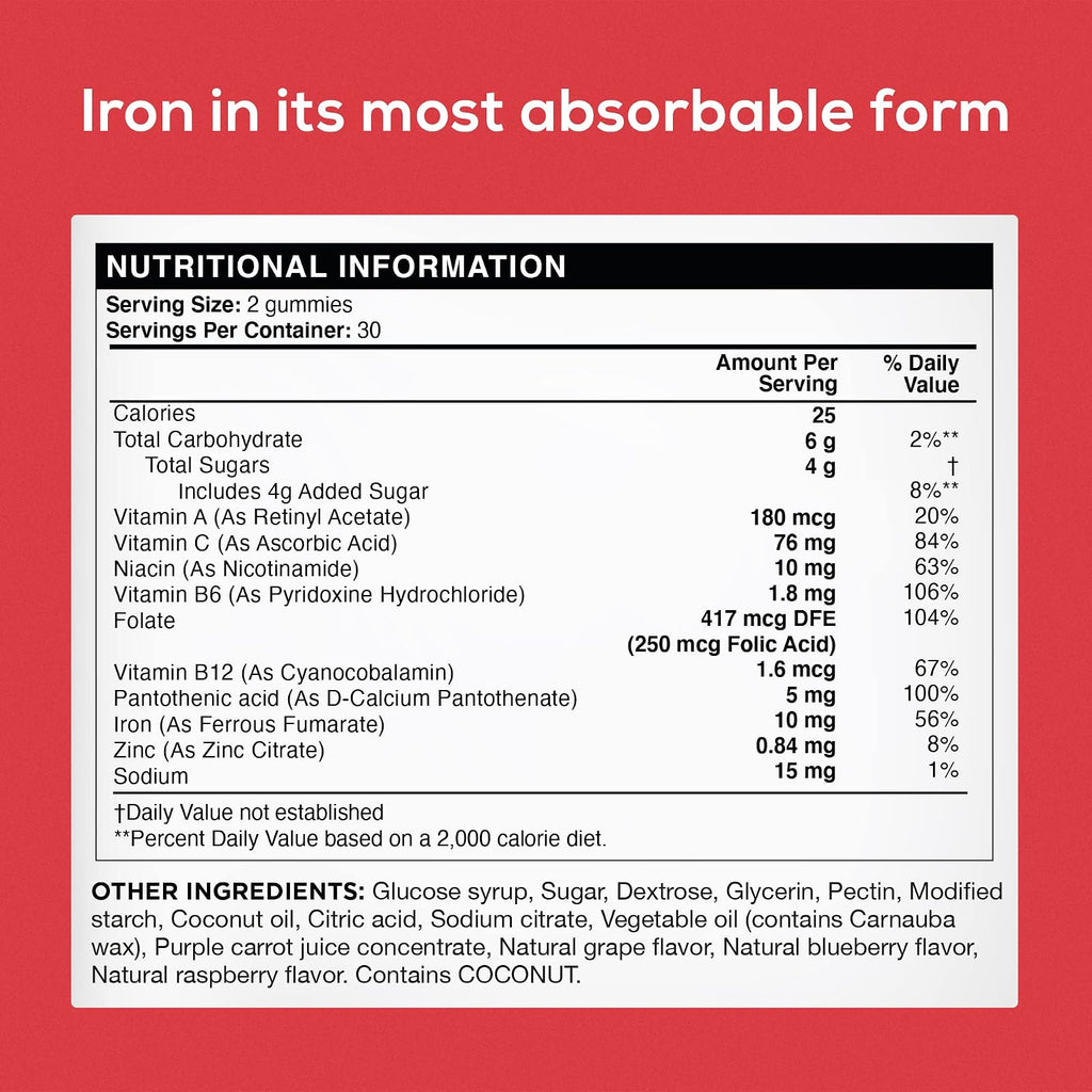 iron bisglycinate chewable vitamins