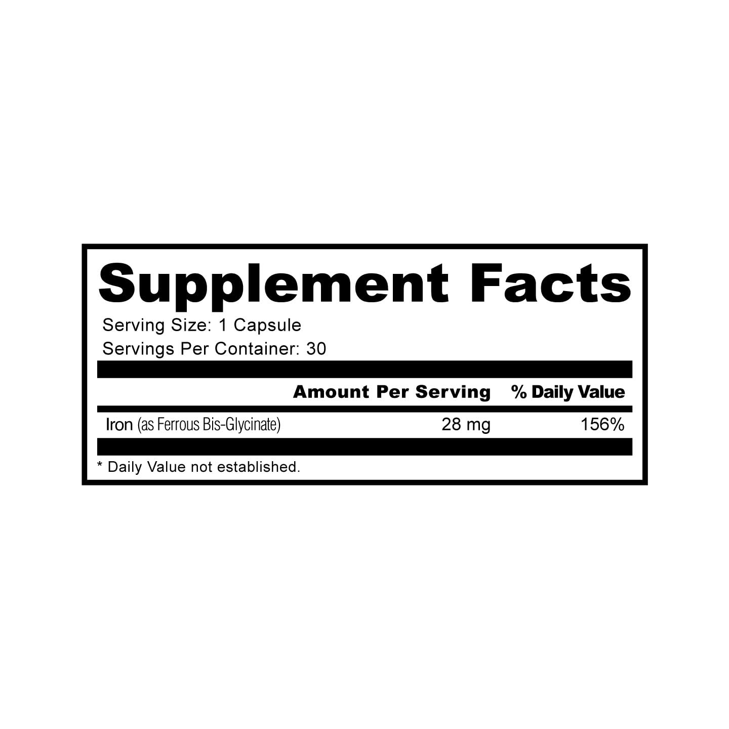 Iron bisglycinate for better absorption
