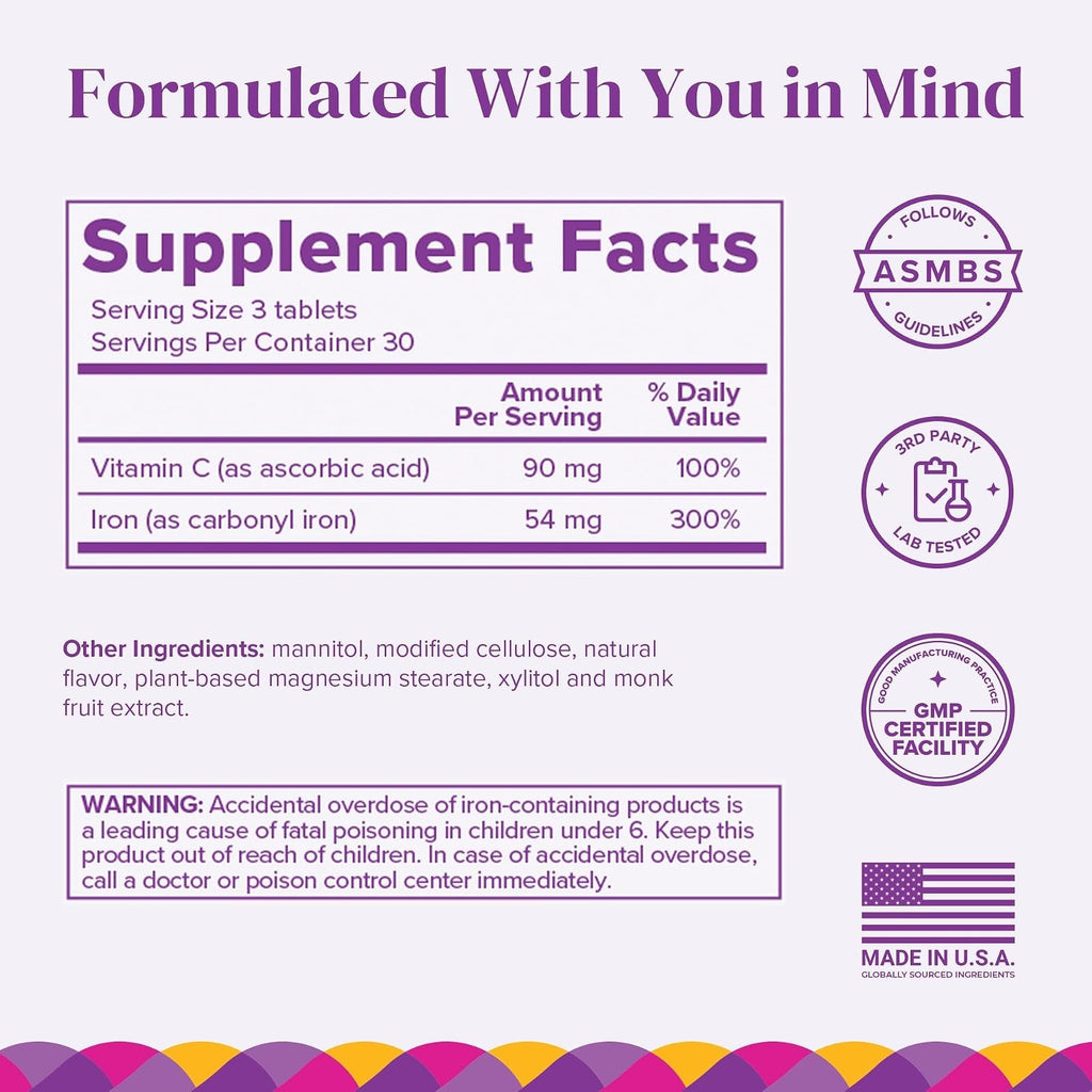 Iron bisglycinate for better absorption
