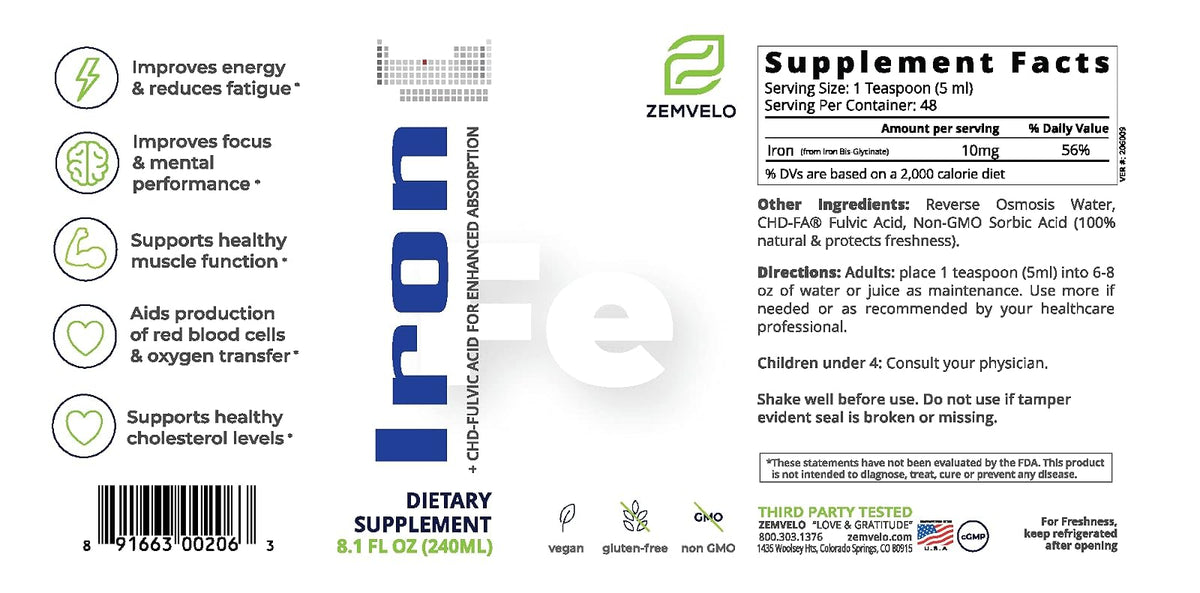 iron bisglycinate for better absorption
