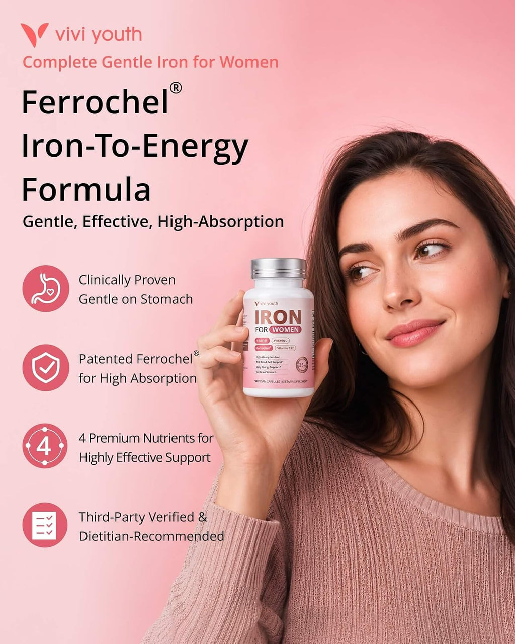 Iron bisglycinate for better absorption