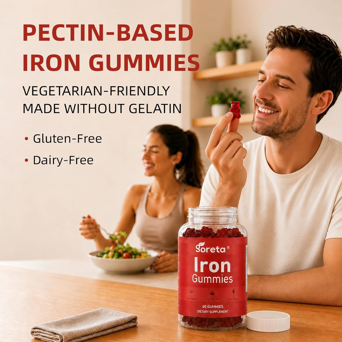 Iron Bisglycinate for improved iron levels