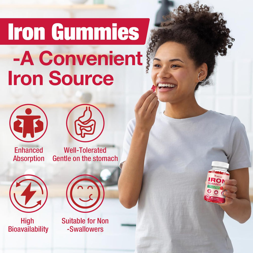 iron bisglycinate gummies for absorption