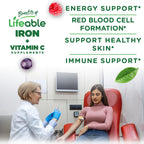 Iron bisglycinate gummies for energy