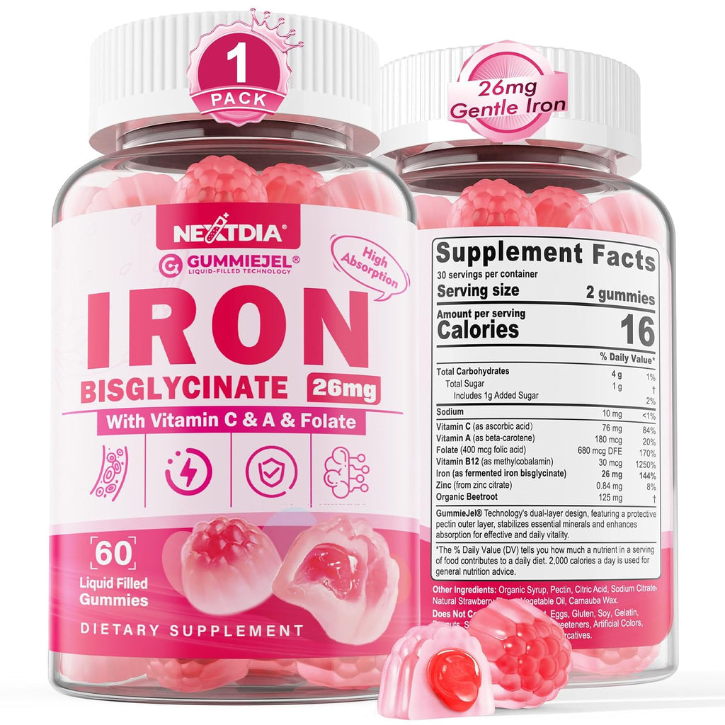 iron bisglycinate gummies for energy