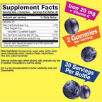 iron bisglycinate gummies with vitamin C
