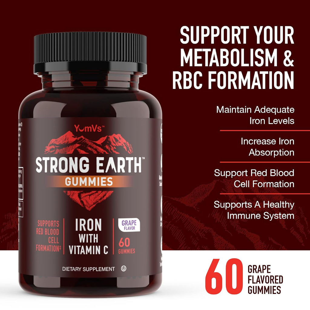 iron bisglycinate gummies with vitamin C