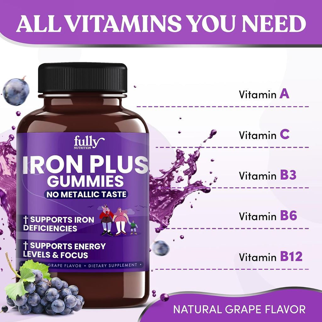 iron bisglycinate gummy vitamins