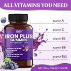 iron bisglycinate gummy vitamins