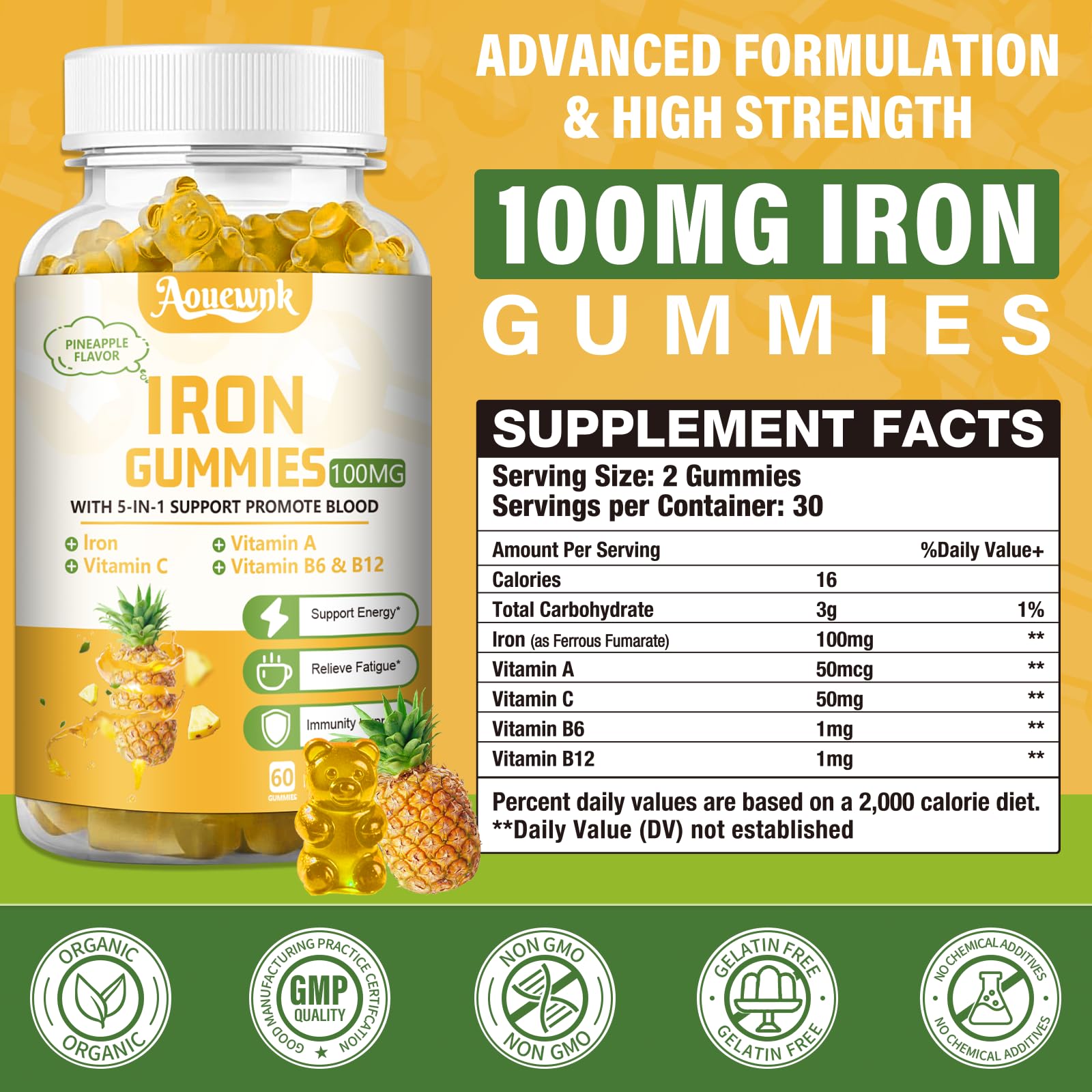 iron bisglycinate supplement for women