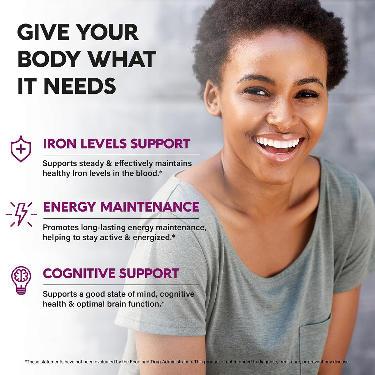iron bisglycinate supplement for women
